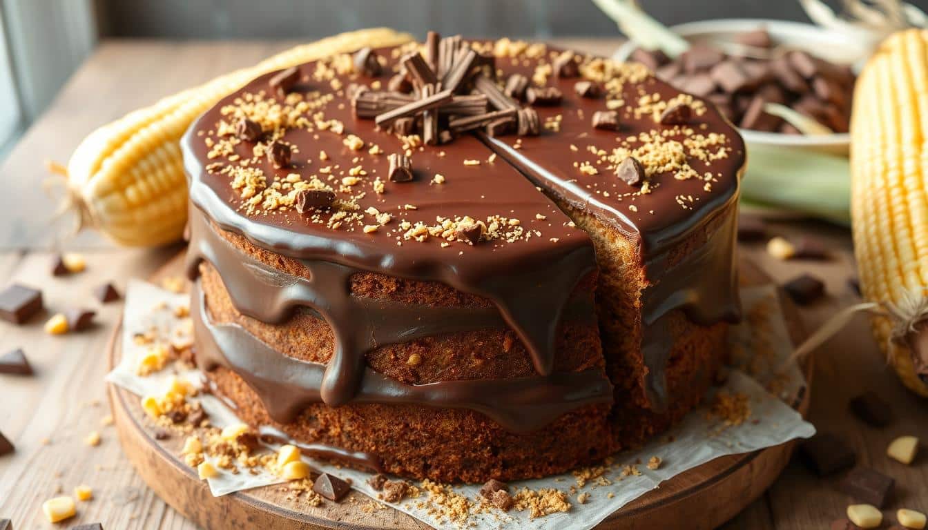 Cornbread Chocolate Cake Recipe: Sweet Meets Savory Bliss