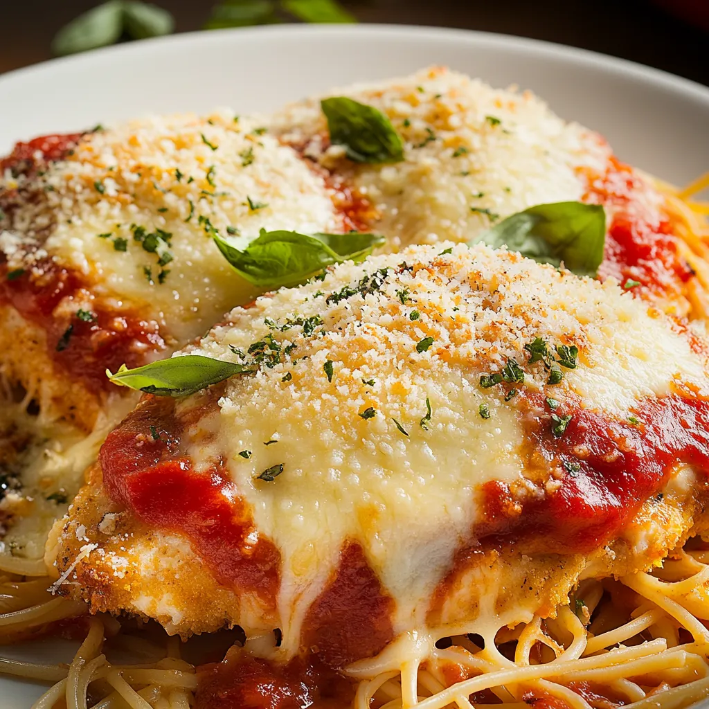 Three Cheese Chicken Parmesan | sublimecake