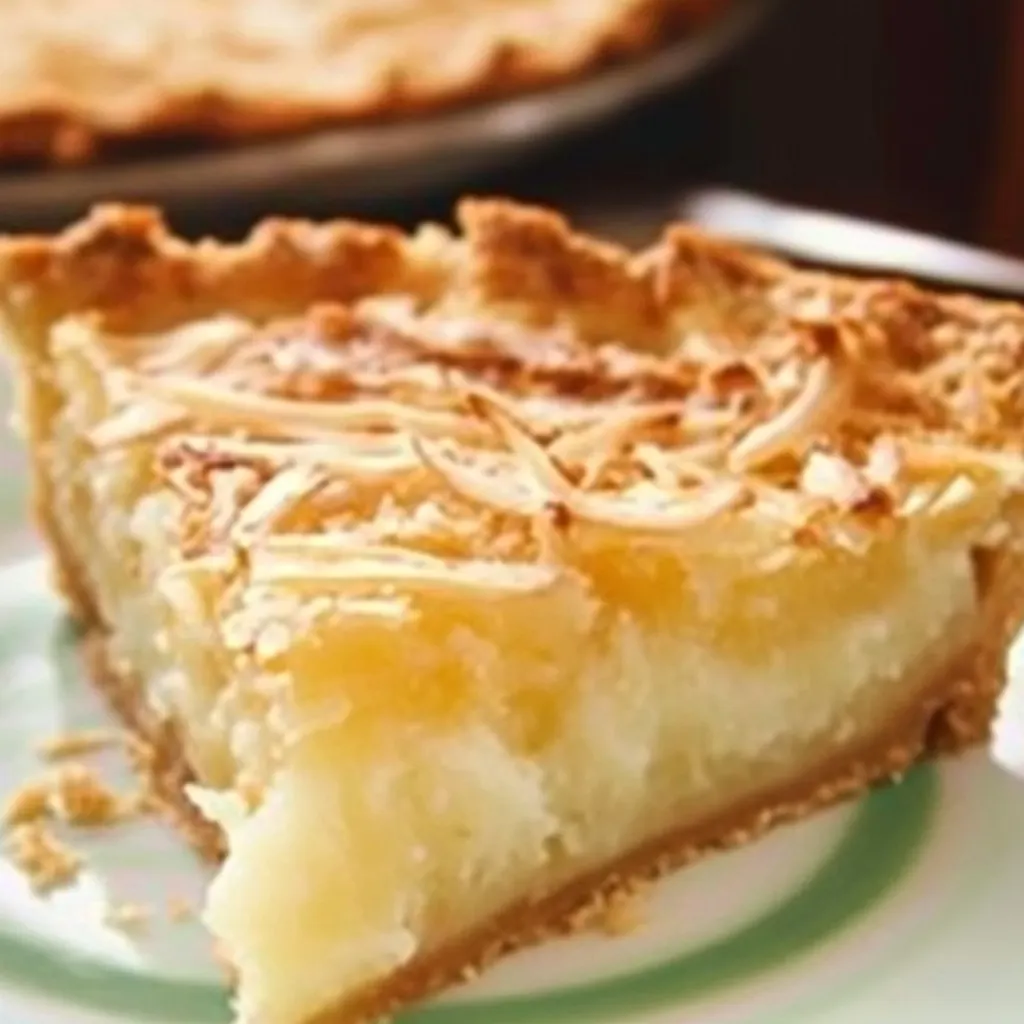 French Coconut Pie: An Amazing Ultimate Recipe | sublimecake