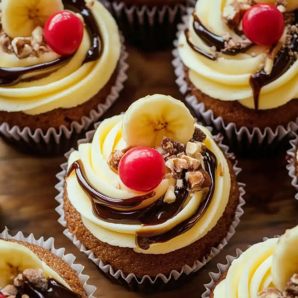 Homemade Banana Split Cupcakes: An Incredible Ultimate Recipe | sublimecake