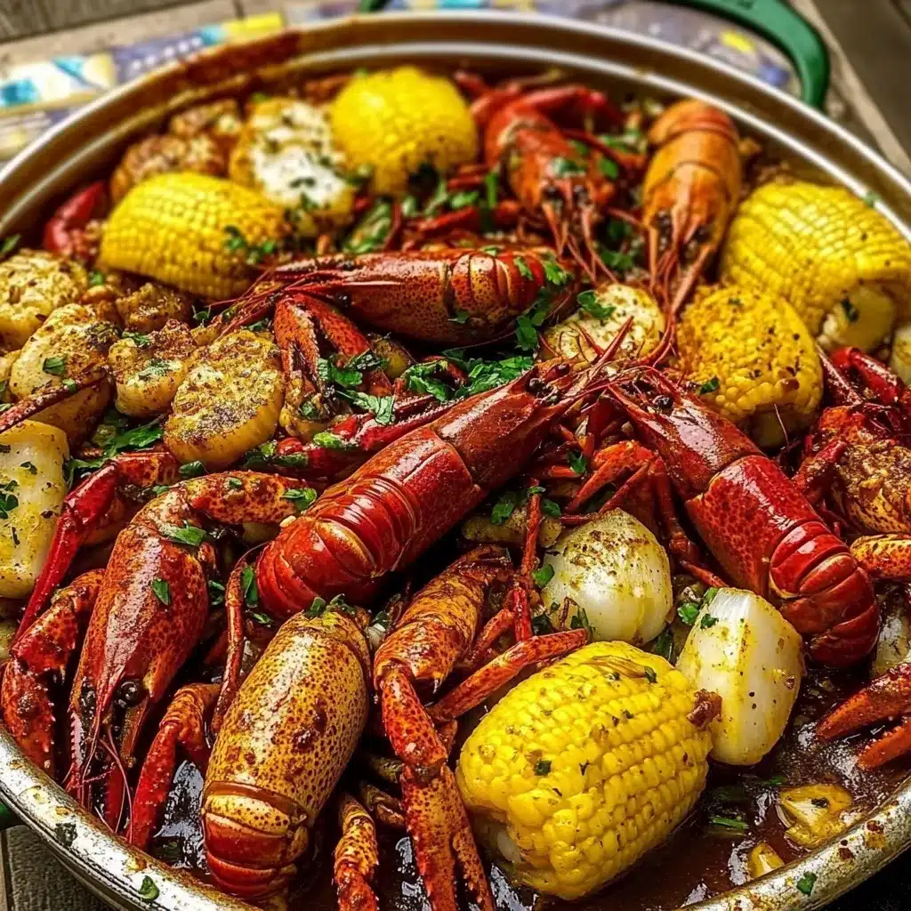 Stovetop Crawfish Boil with Garlic Butter Sauce: The Incredible ...