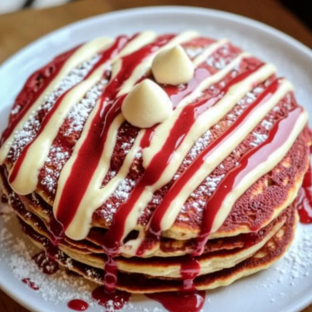 Red Velvet Pancakes: An Incredible Ultimate Recipe for Amazing ...