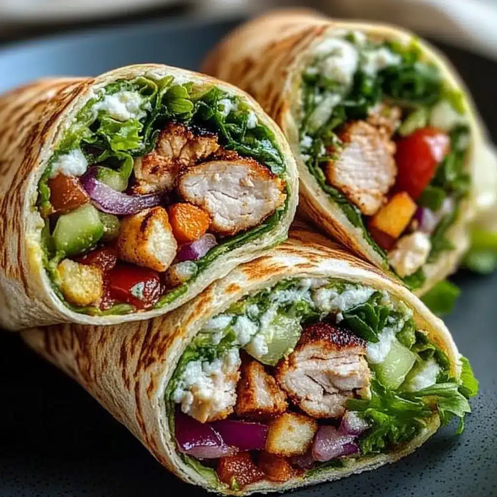 Mediterranean Chicken Wraps: An Incredible Ultimate Recipe for Everyone ...