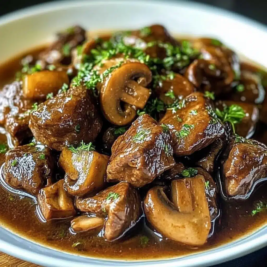 Delicious Beef Tips with Savory Mushroom Gravy: The Ultimate Recipe for ...