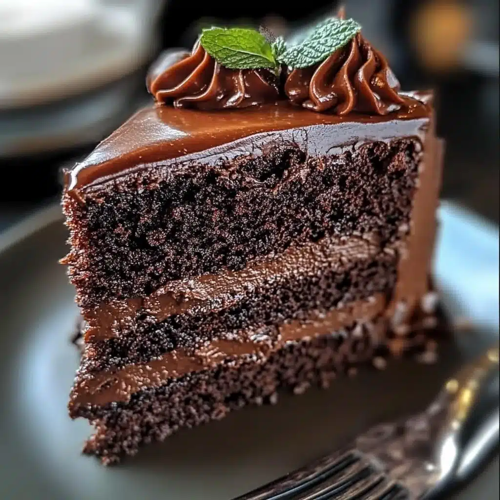 Midnight Fudge Cake: The Incredible Ultimate Recipe for Chocolate ...
