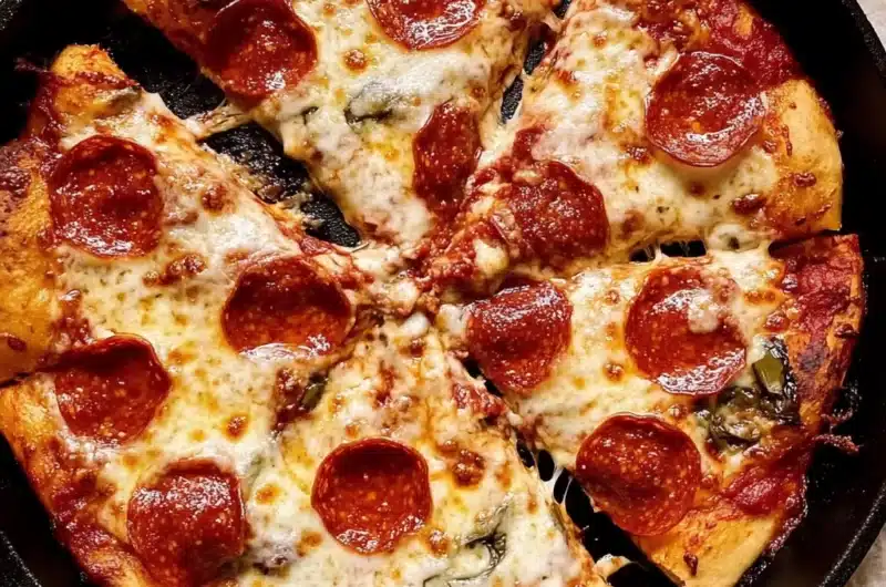 Cast Iron Skillet Pizza: An Amazing Ultimate Recipe | sublimecake