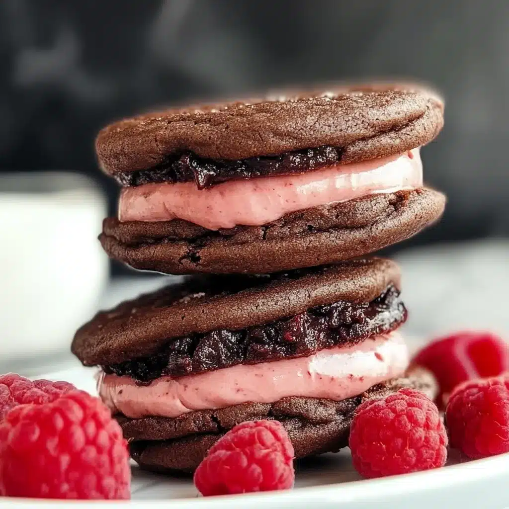 Chocolate Raspberry Sandwich Cookies: An Incredible Ultimate Recipe ...