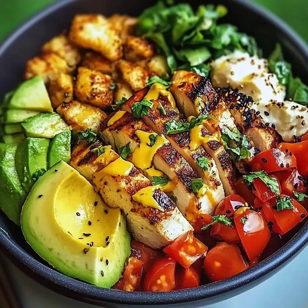 Easy Protein Power Bowl with Avocado and Chicken: An Amazing Ultimate ...