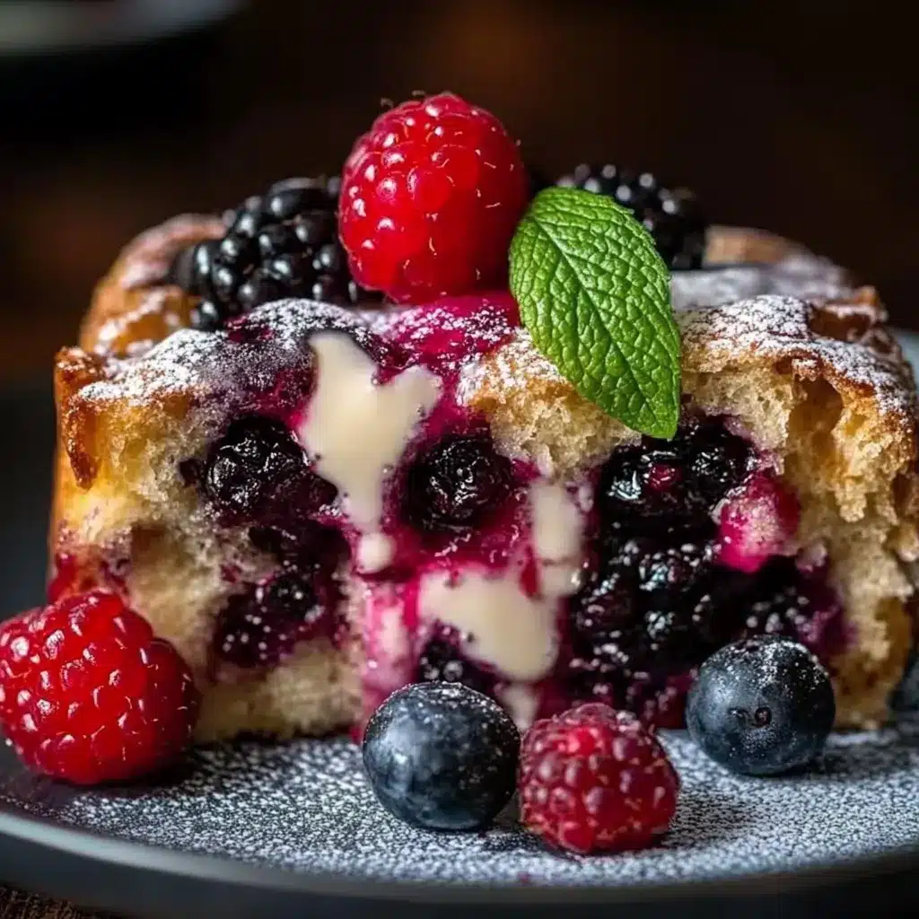 Easy Cozy Wild Berry Bread Pudding: An Incredible 7-Ingredient Recipe ...