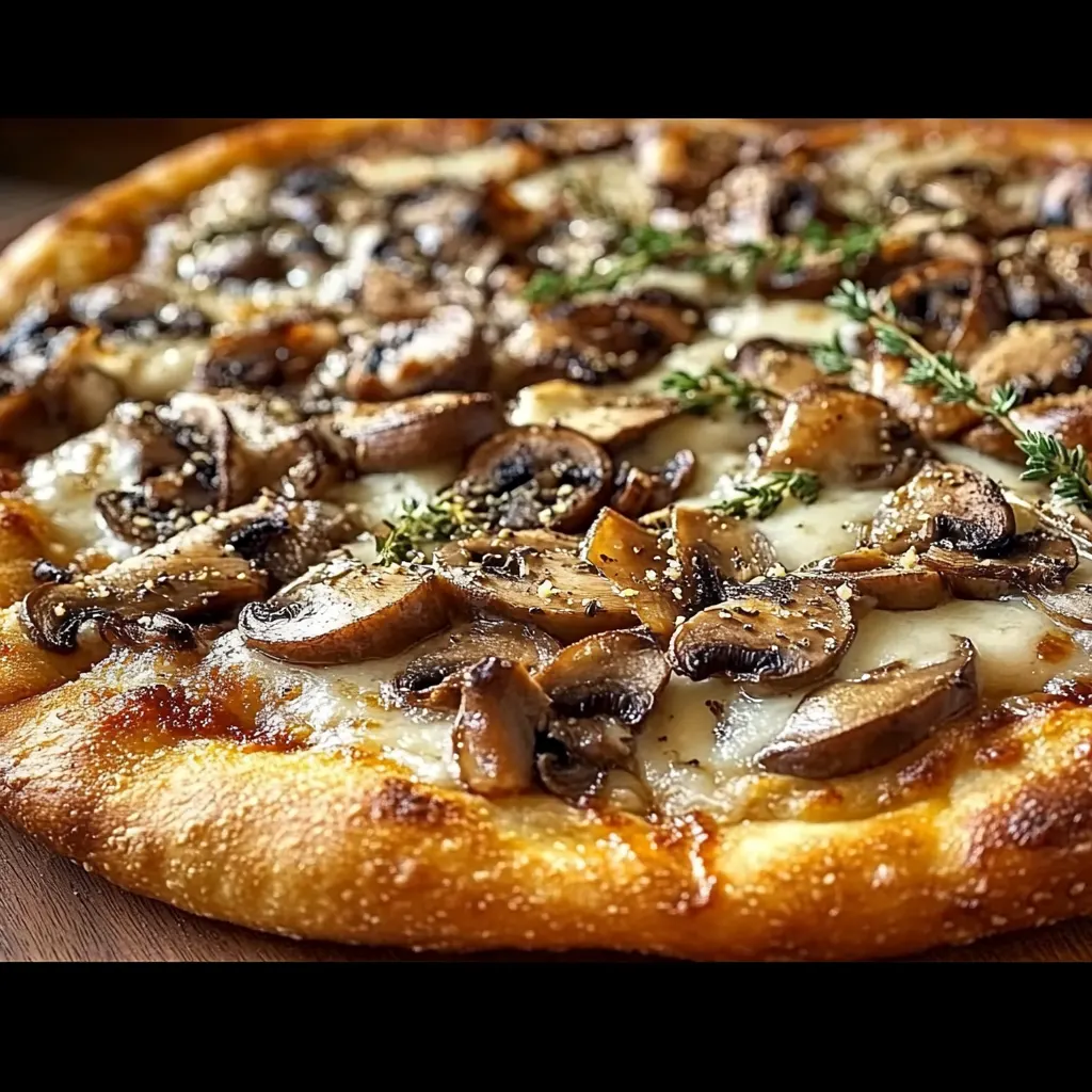 Mushroom Truffle Pizza: An Incredible Ultimate Recipe | sublimecake