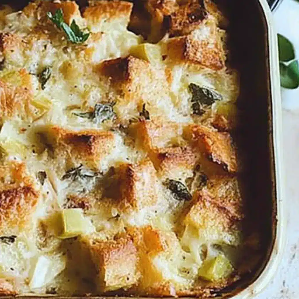 Rustic Artichoke & Leek Bread Pudding: An Incredible Ultimate Recipe ...