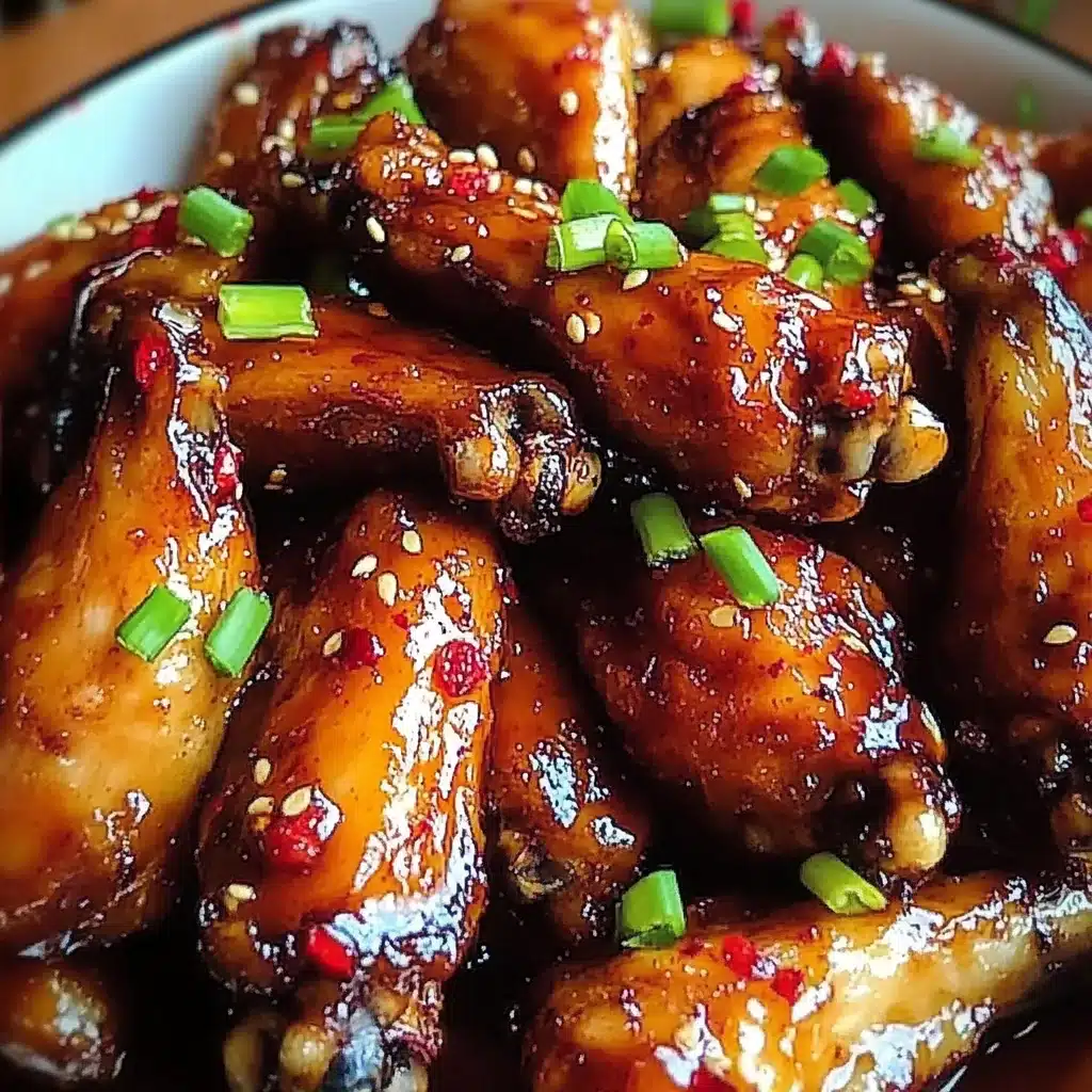 Sweet and Spicy Sticky Pineapple Cowboy Candy Chicken Wings: An ...